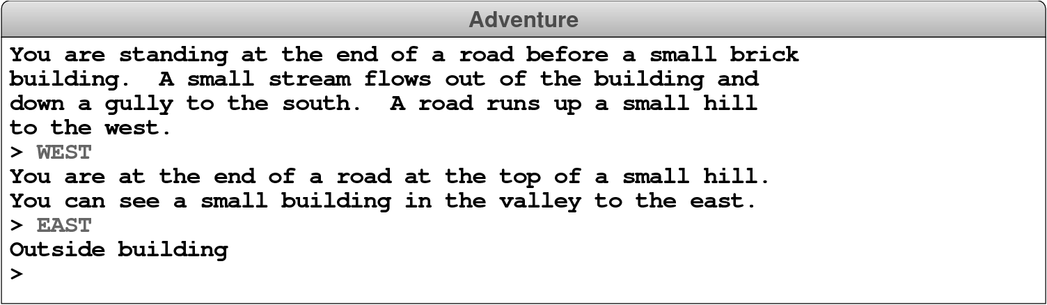 MS 1: Short descriptions – Project 5: Adventure